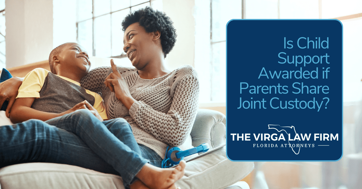 Is Child Support Awarded if Parents Share Joint Custody?